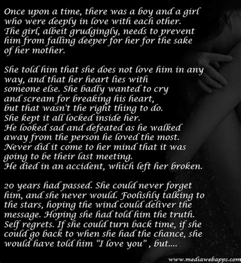 Quotes Sad Love Story Quotesgram