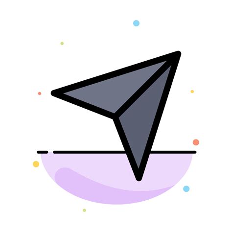 Arrow Pointer Up Next Abstract Flat Color Icon Template 15540170 Vector Art At Vecteezy