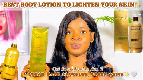 Best Body Lotion To Lighten Up Your Skin And Clear Knuckles Madamglow Gold Rush Intense Fade