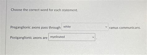 High Quality Solution Choose The Correct Word For Each