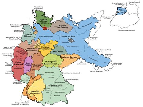 yet another alternate partition of germany r imaginarymaps