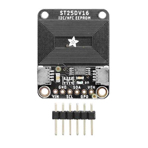 Adafruit St25dv16k I2c Rfid Eeprom Breakout Stemma Qt Qwiic Af 4701