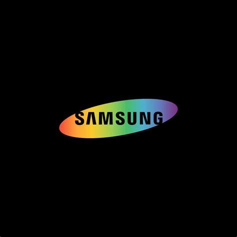 Samsung Pride Rainbow Colors Logo In Png Svg Vector Format Free Download