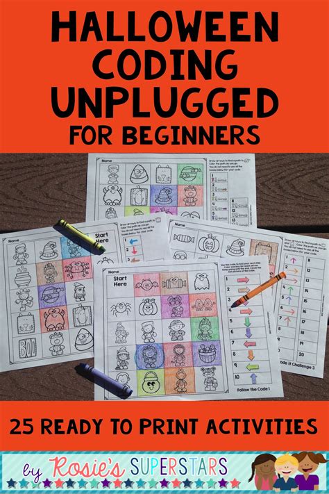 Halloween Coding Activities For Beginners Printable And Digital