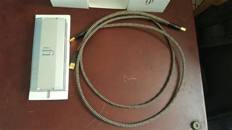 Ifi Micro Iusb And Pure Solid Silver Usb Interconnect Cable And Mit Usb Cable Sold