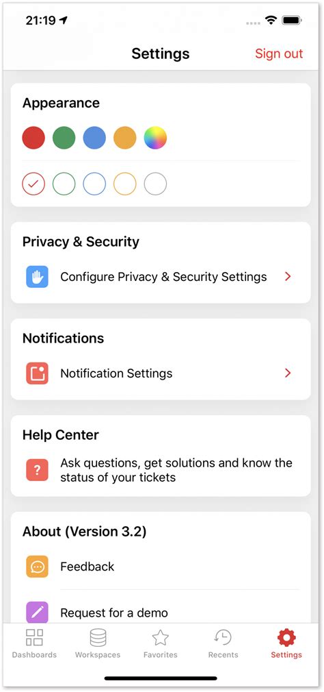 Zoho Analytics App For IPhone L Zoho Analytics Help