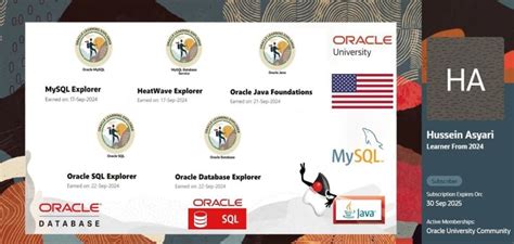 Hussein Asyari On Linkedin Learning Experience Oracle Sql Mysql Database Rdbms Netbeans