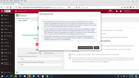 Quickbooks Sync Set Up The Quick Books Sync Fundly Support Center