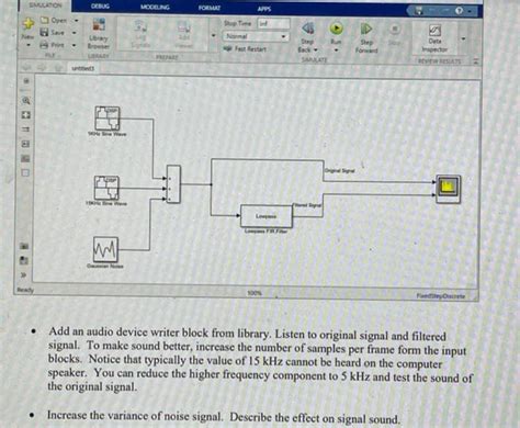 Solved What Is The Sampling Frequency Of This Simulation Chegg