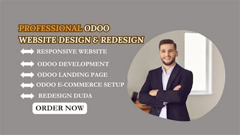 Design Redesign Odoo Website Ecommerce Customization Odoo Landing Page