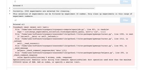 Disk Cleanup Not Working Bug Troubleshooting Cryosparc Discuss