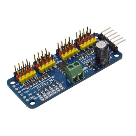 controlador servos 16 canales pca9685 av electronics