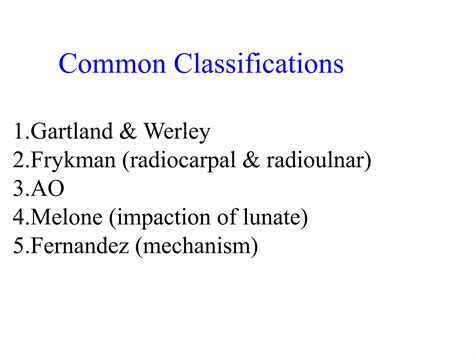 Distal Radius Fracture Ppt