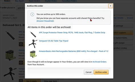 How To Archive Or Hide Your Amazon Orders And Purchases