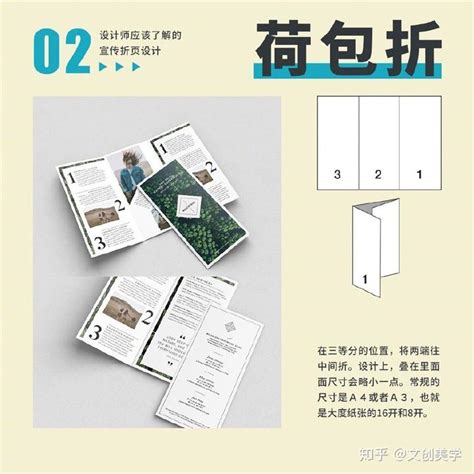 宣传折页的9种折叠方式 知乎