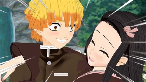 Nezuko Et Zenitsu En Date Youtube