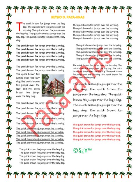 Ms Word Exercise 2 Pdf