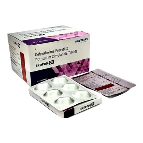 Cefpodoxime Proxetil And Clavulanic Acid Tablets Manufacturer Franchise