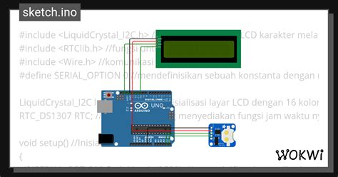 Jam Digital Wokwi Esp32 Stm32 Arduino Simulator