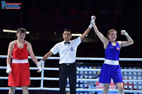 Сонирхогчдын боксын Азийн аварга шалгаруулах тэмцээнээс эмэгтэй боксчид