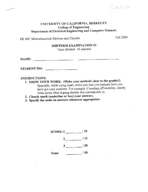 Thermal Microelectronic Devices And Circuits Solved Exam Docsity