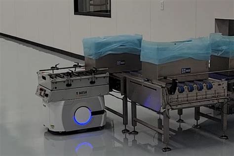 Automated Material Handling Robotic Handling Mesh Automation