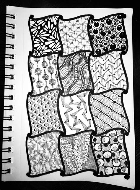 Pin By Belinda Alonso On Zentangle Patterns Zentangle Patterns Zen Doodle Patterns Doodles