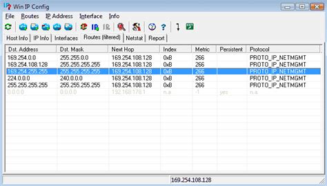 FREE Win IP Config GUI Replaces Ipconfig Route And Netstat