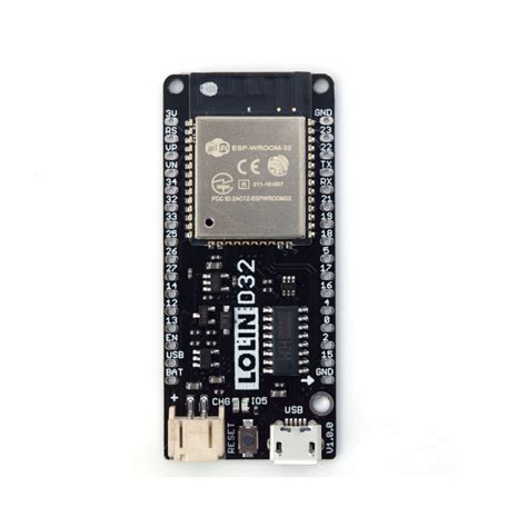 Wemos Lolin32 Development Board Details Pinout Specs