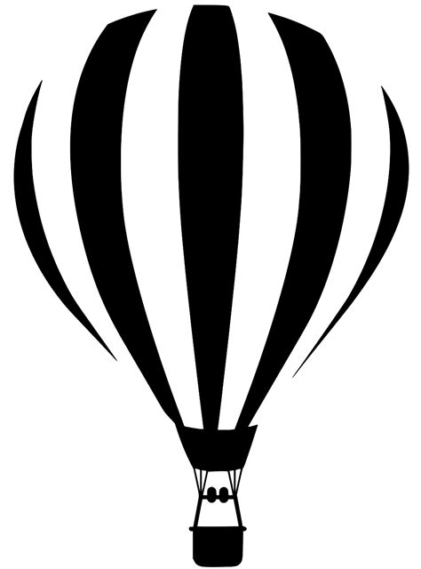 Svg Balão Ar Quente Voar Imagem E ícone Grátis Do Svg Svg Silh