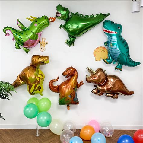 스윗픽 빅공룡풍선공구오픈 빅공룡풍선 6개1세트 4 400원 할인판매 ⠀ 귀여운 공룡모양 풍선이