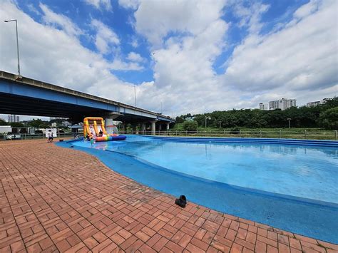 구리 왕숙천 물놀이터 아이와 함께