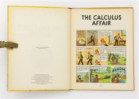 The Adventures Of Tintin The Calculus Affair HergÉ Georges Prosper Remi