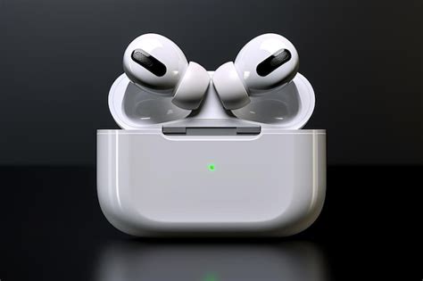Premium Ai Image Illustration Of An Airpods Pro G Without Background Generative Ai