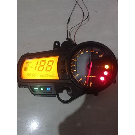 Original Tvs Apache Rtr Second Motorbike Speedometer All Normal