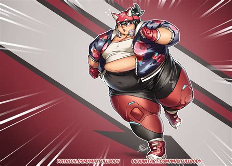 Overwatch Athleisure Kiriko Plus By Maxfullbody On Deviantart