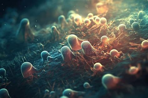 Probiotics Bacteria Biology Microflora Bowel Health Escherichia Coli Colony Stock