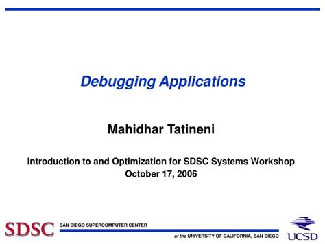 Ppt Debugging Applications Powerpoint Presentation Free Download