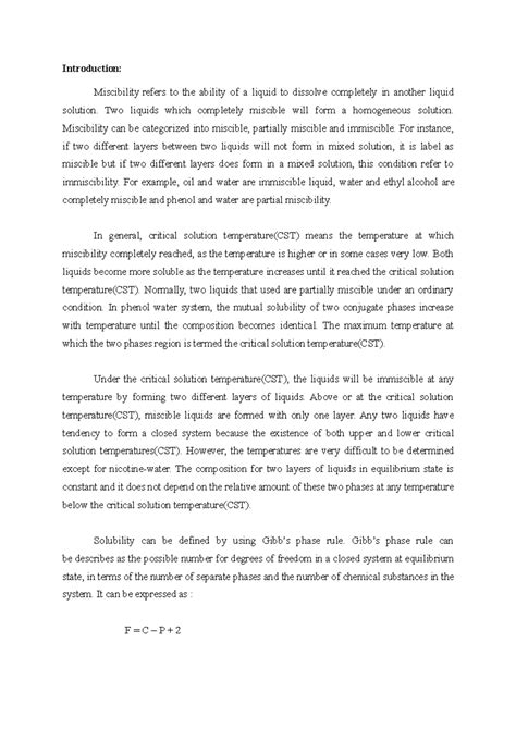 Potassium Nitrate Solubility Curve Lab The Effect Of Temperature On The Solubility Of