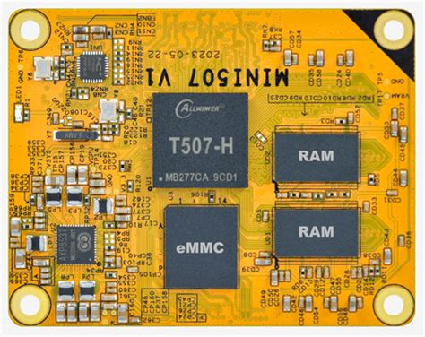 Boardcon Released Allwinner T507 Based Sbc And Som Boardcon Embedded Design