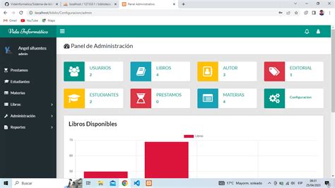 Sistema De Biblioteca Básico Php 8 Y Mysql Informática Y Programación
