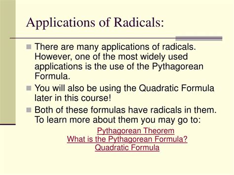 Ppt Simplifying Radical Expressions Powerpoint Presentation Id 223344