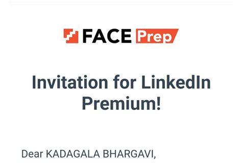 Faceprep Linkedin Kadagala Bhargavi