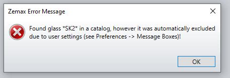 Getting Zemax Error Message In ZOS API Matlab And Python From