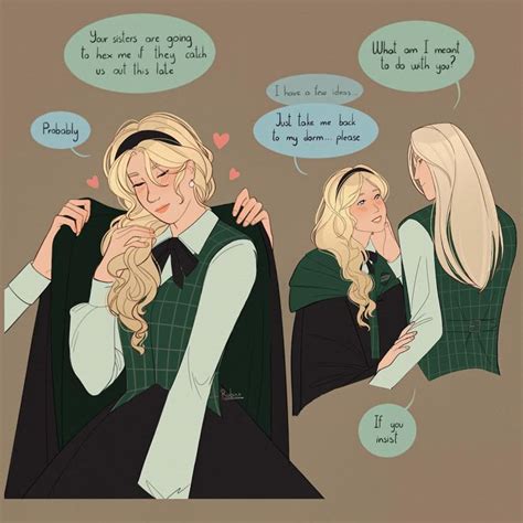 Narcissa And Lucius Harry Potter Comics Harry Potter Anime Harry Potter Characters