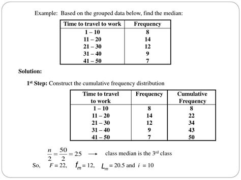PPT Grouped Data Calculation PowerPoint Presentation Free Download ID 2094197