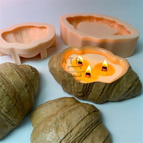 Силіконова форма кашпо Круасан купити за найкращою ціною інтернет магазині Atributmold