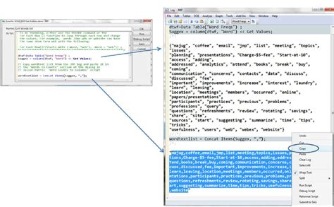 Creation Of The Single String Of Comma Separated Words From The Tfv