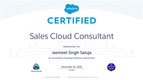 Salesforcecertified Salescloud Salescloudconsultant Salesforcecertification