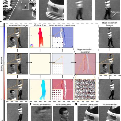 Optical Flow Based Motion Correction For Dynamic Scenes A Central View Download Scientific